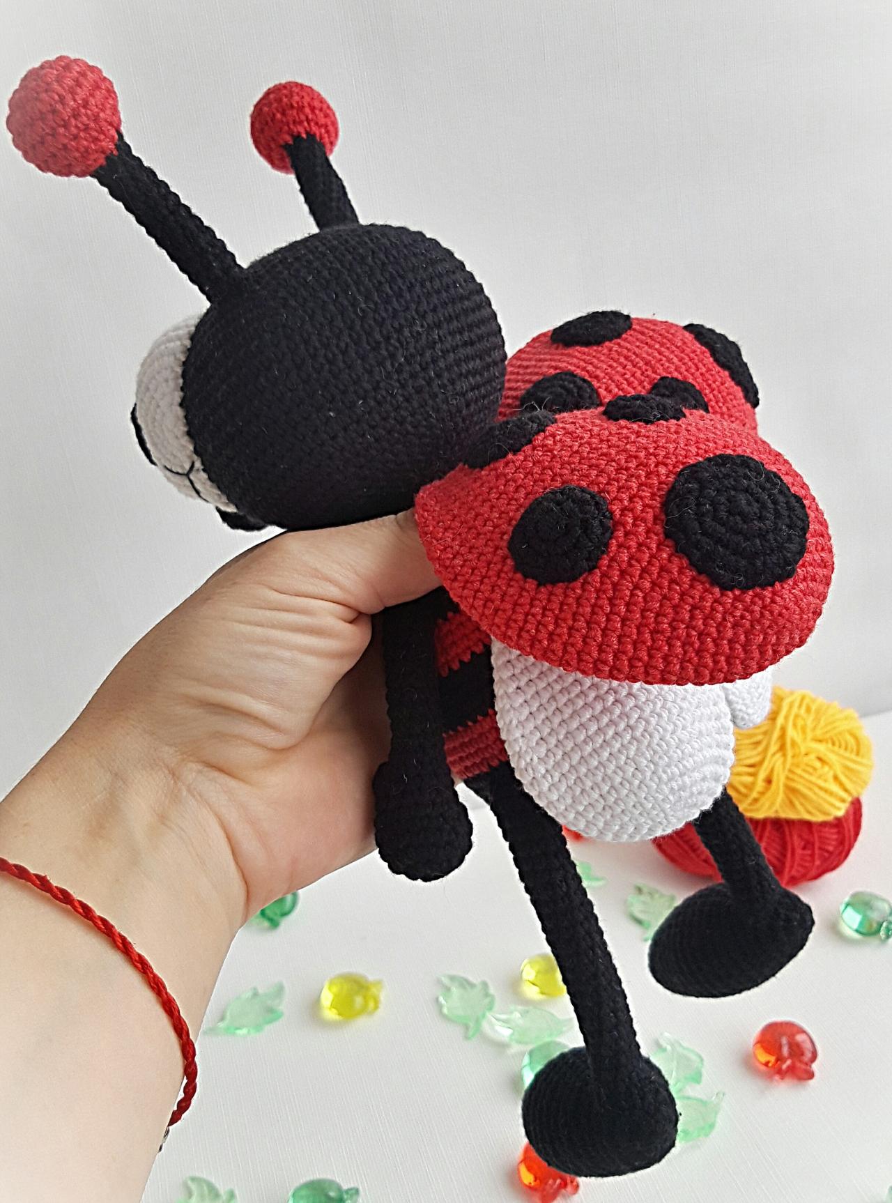 Stuffed Ladybug Toy,insects Toys,gifts Ideas,christmas Gift For Baby ...